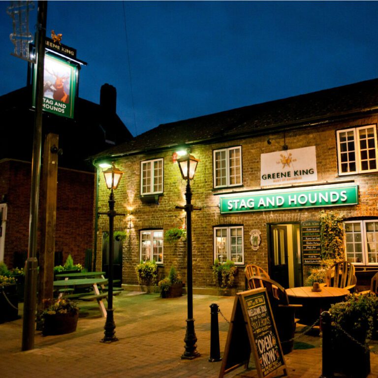 Double-Sided LED Sign Lights For Hanging/Projecting Signs